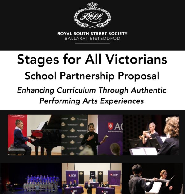 Stages for All...Your School can Partner with RSSS - Royal South Street ...